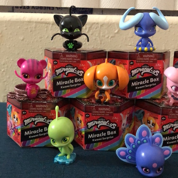 Miraculous Ladybug | Toys | Miraculous Miracle Box Kwami Surprise ...